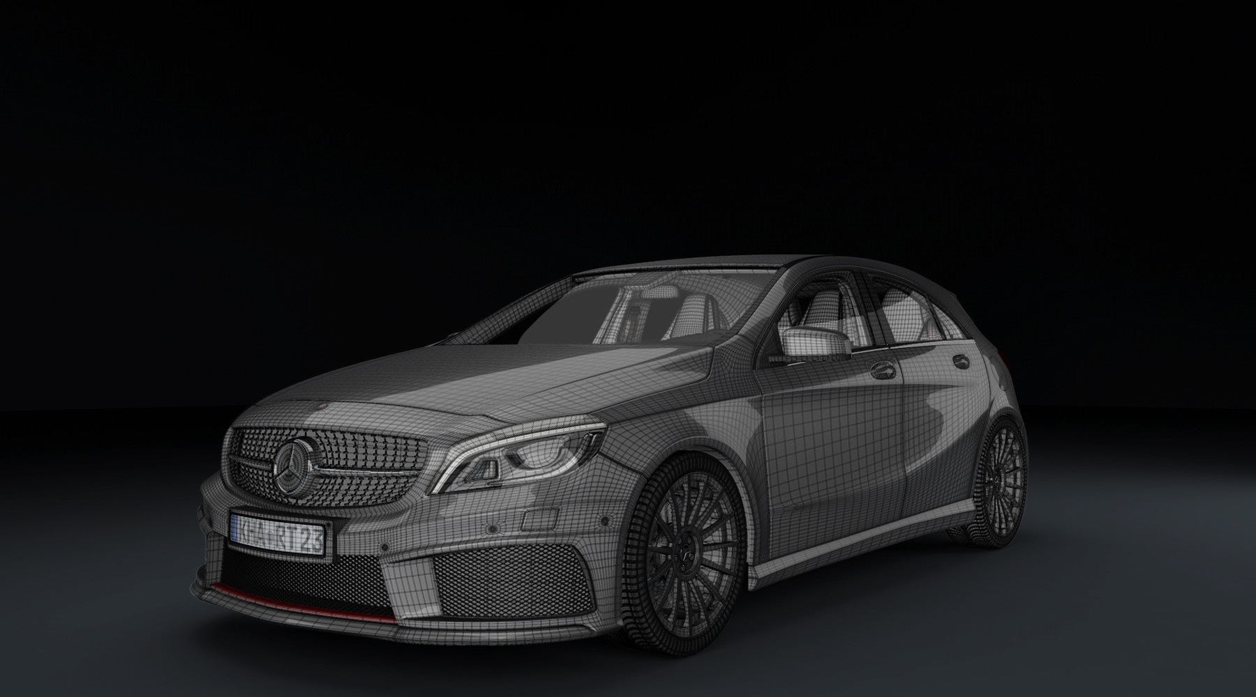ArtStation - Mercedes-Benz A45 | Resources