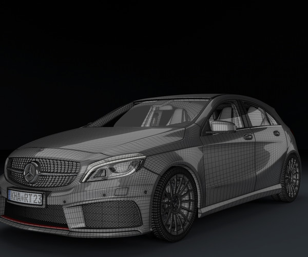 ArtStation - Mercedes-Benz A45 | Resources