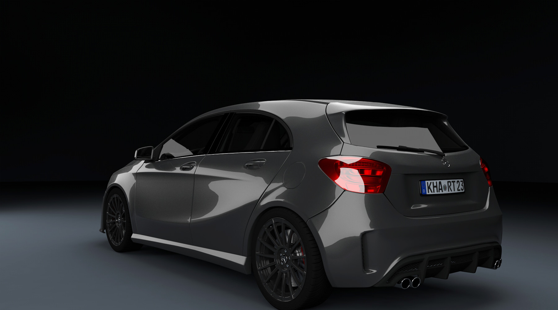 ArtStation - Mercedes-Benz A45 | Resources