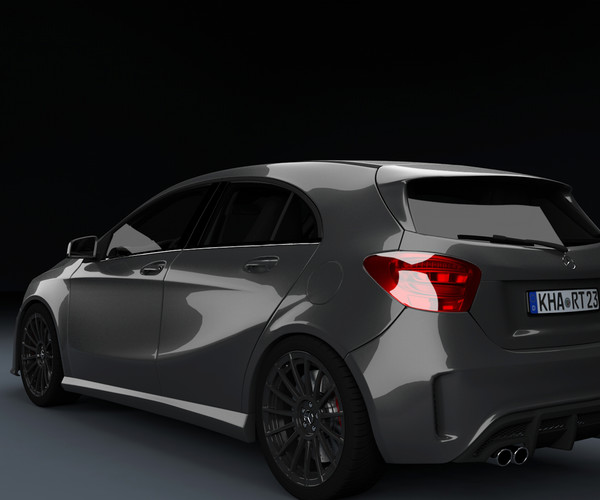 ArtStation - Mercedes-Benz A45 | Resources