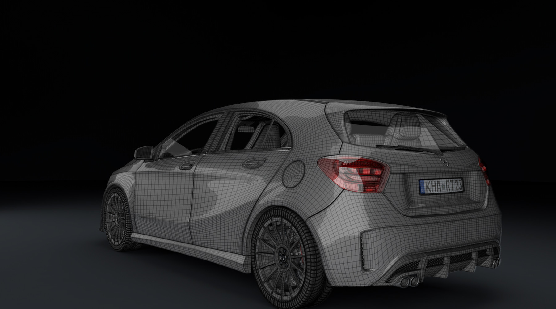 ArtStation - Mercedes-Benz A45 | Resources