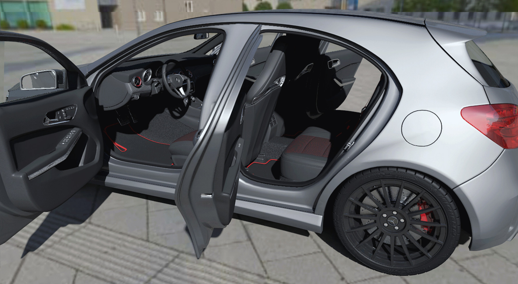 ArtStation - Mercedes-Benz A45 | Resources