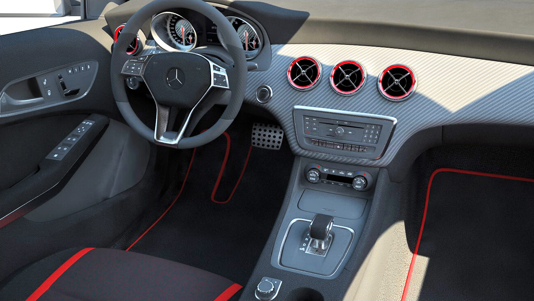 ArtStation - Mercedes-Benz A45 | Resources