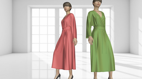 ArtStation - Marvelous design dress | Resources