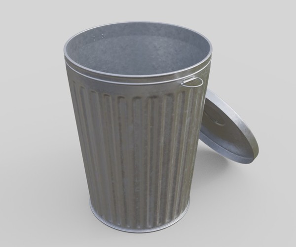 ArtStation - Dustbin 3 Textured | Game Assets