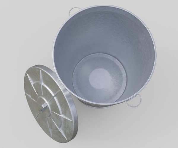 ArtStation - Dustbin 3 Textured | Game Assets