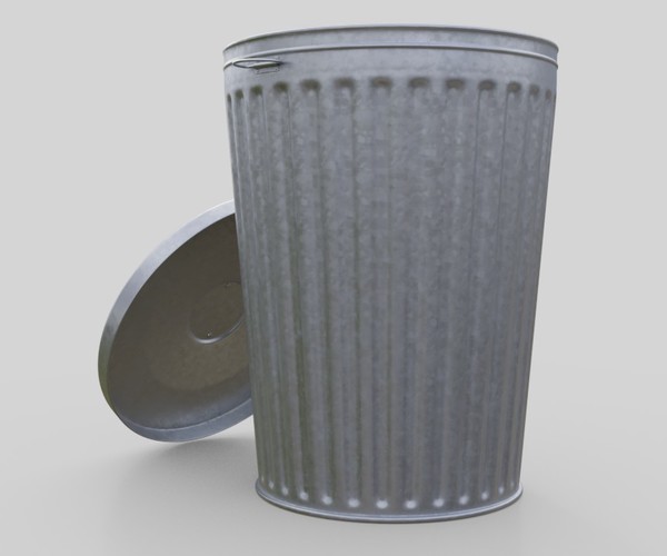 ArtStation - Dustbin 3 Textured | Game Assets