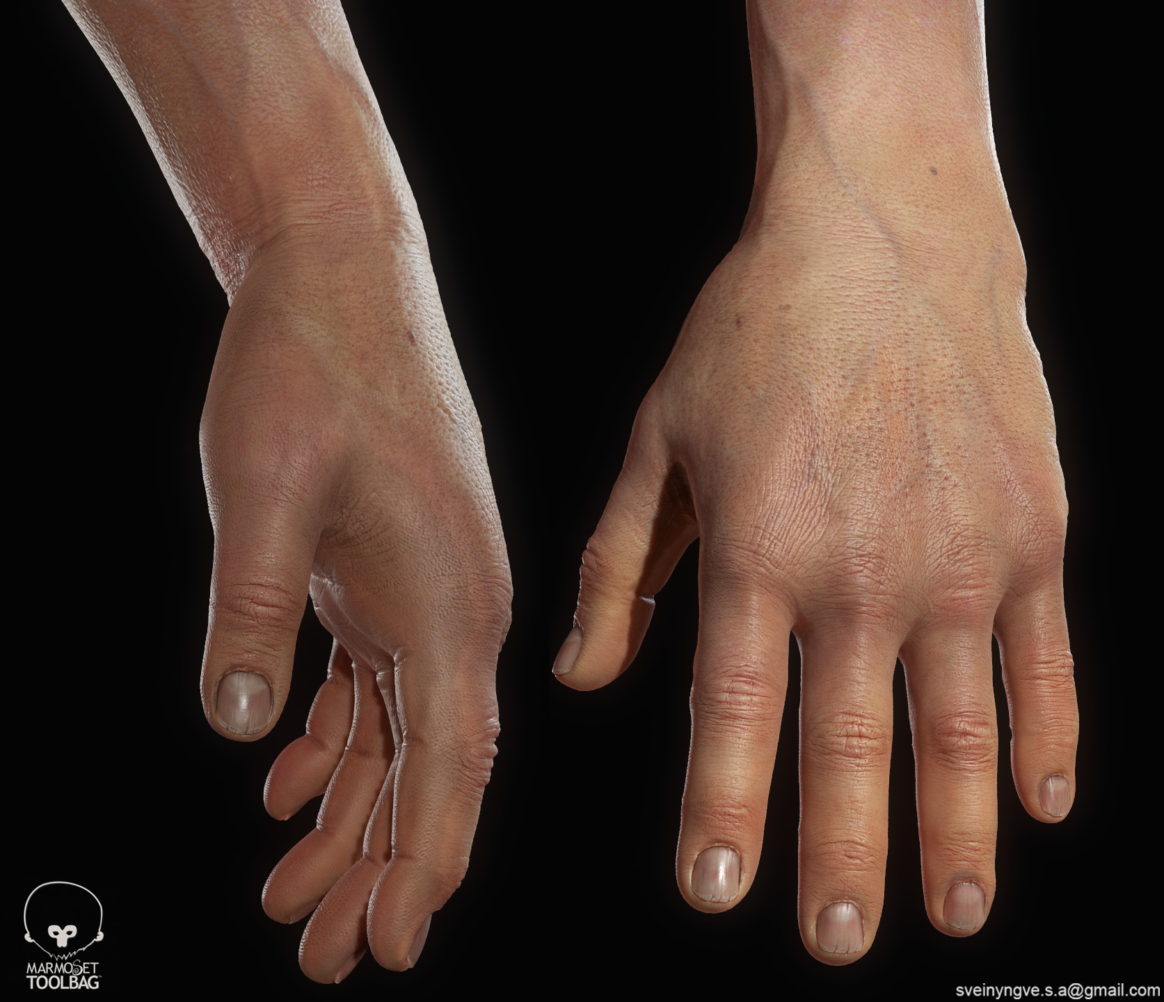 ArtStation - Helping Hand - FPS arm / Cinematic arm | Resources