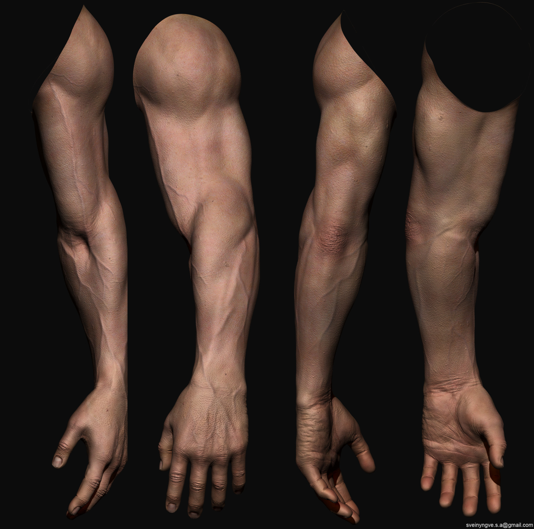 ArtStation - Helping Hand - FPS arm / Cinematic arm | Resources