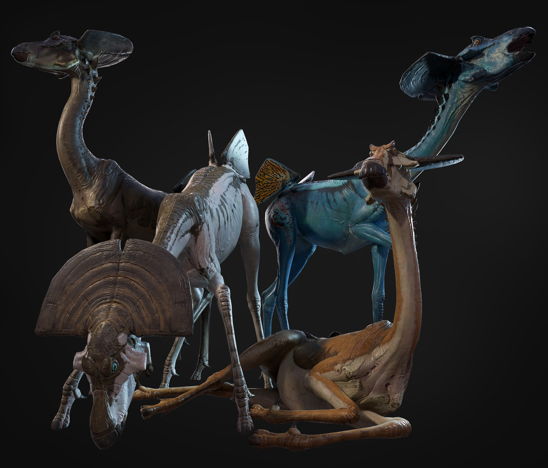 ArtStation - Alien Antelope | Game Assets