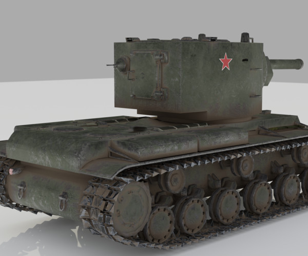 ArtStation - KV 2 Soviet Heavy Tank | Resources