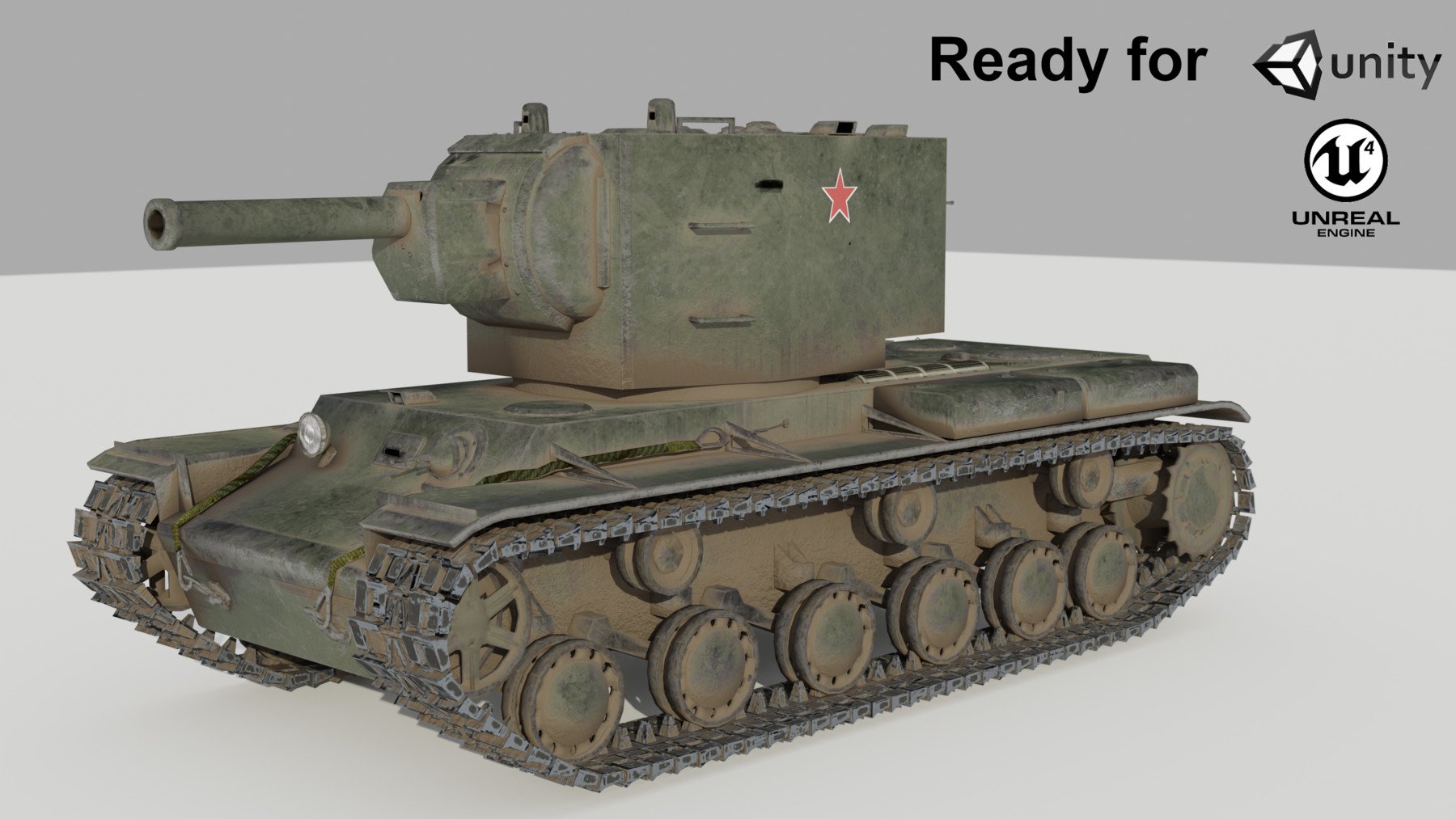 ArtStation - KV 2 Soviet Heavy Tank | Resources