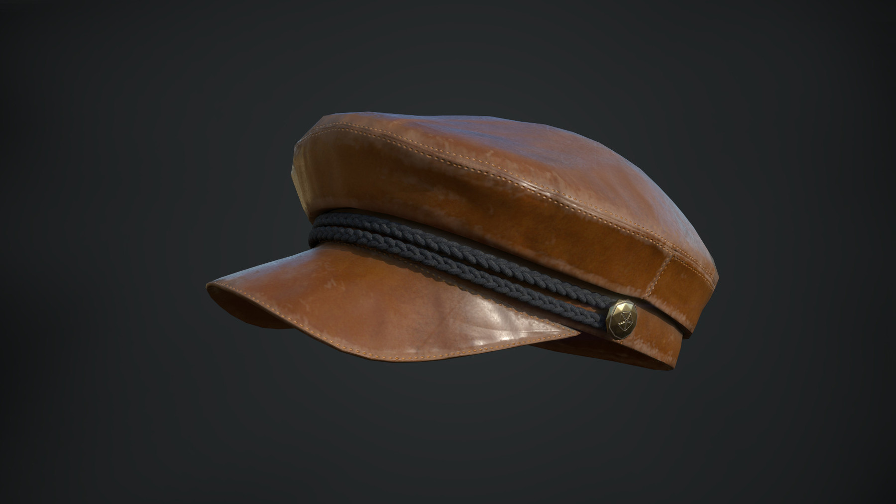 ArtStation - Fashionable Army Hat | Game Assets