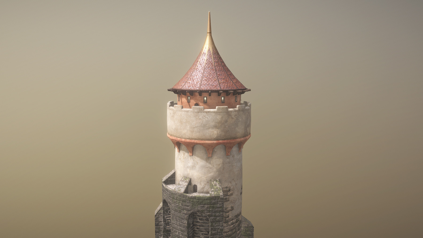 ArtStation - Medieval DRAGON Towers with general texture set 8k | Resources