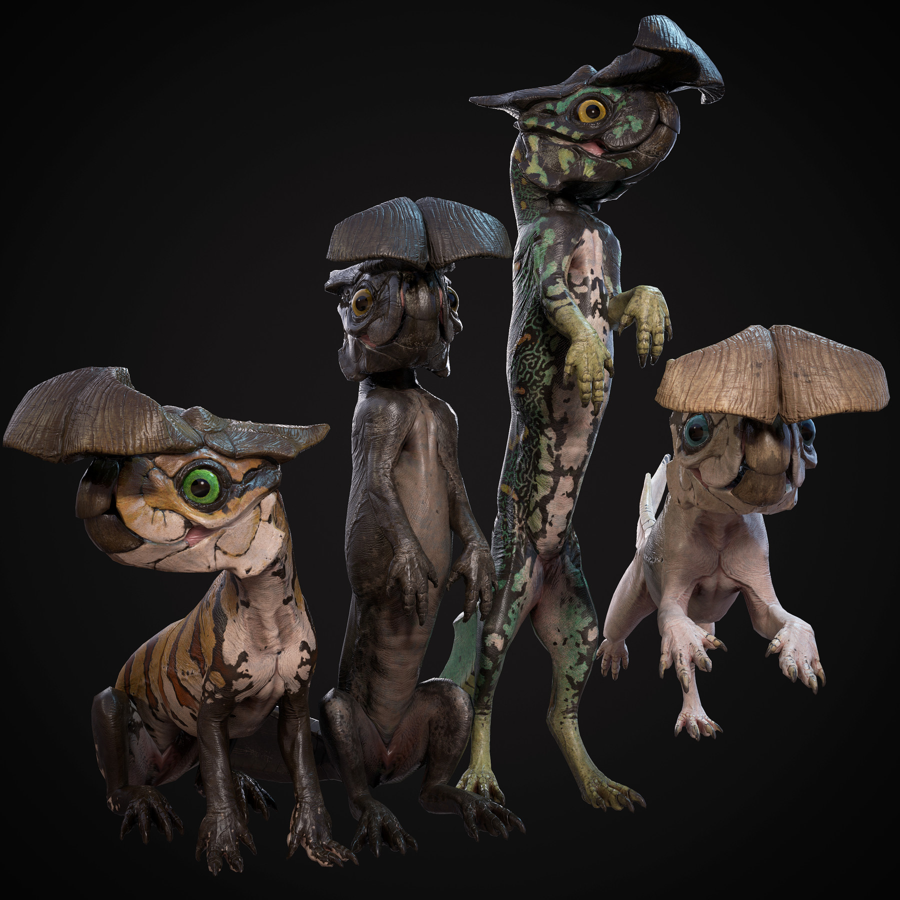 ArtStation - Alien Rodent | Game Assets