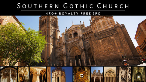 ArtStation - Southern Gothic Churchs | Resources