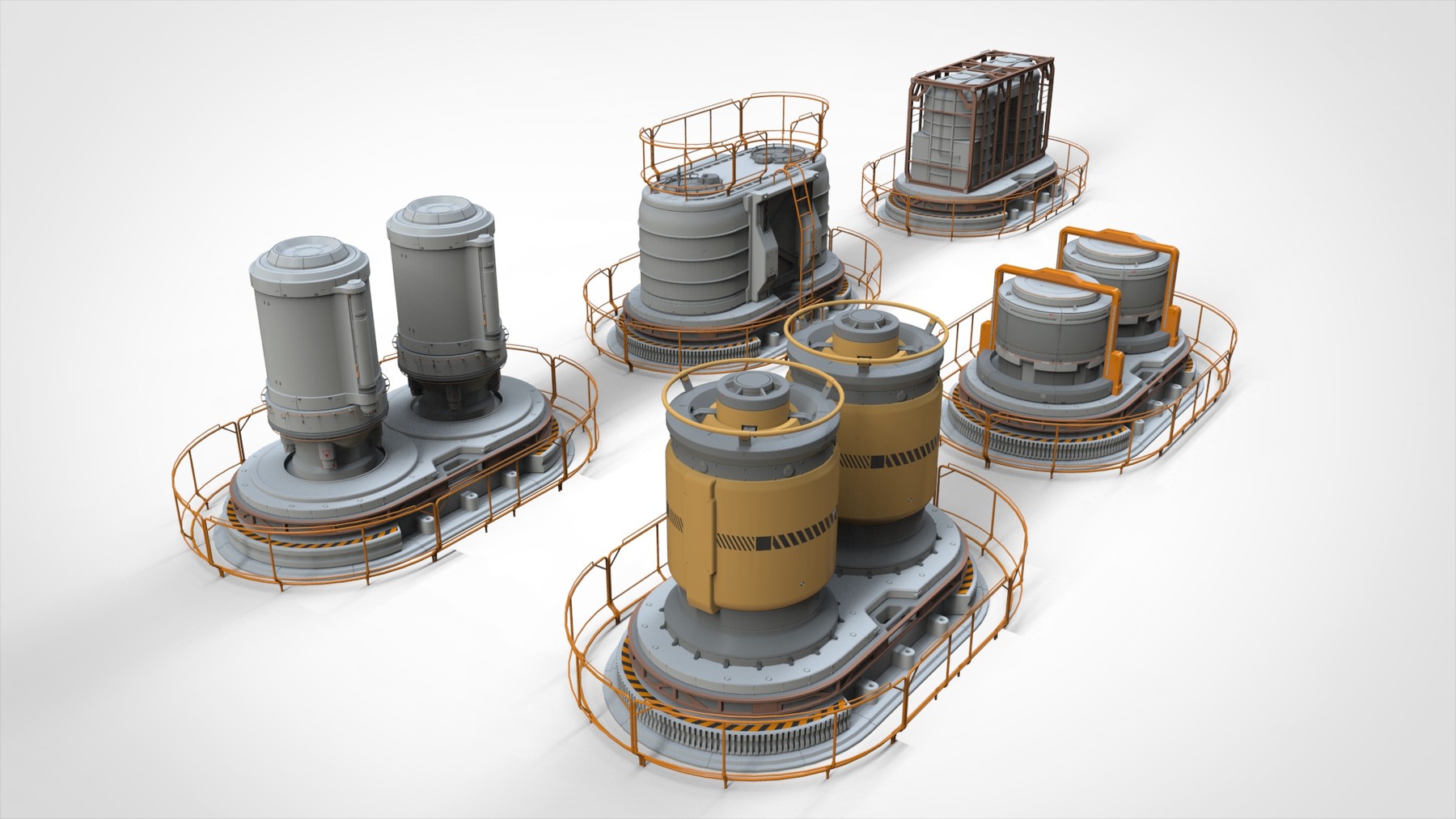 ArtStation - Sci Fi Modular Environment 7 | Resources