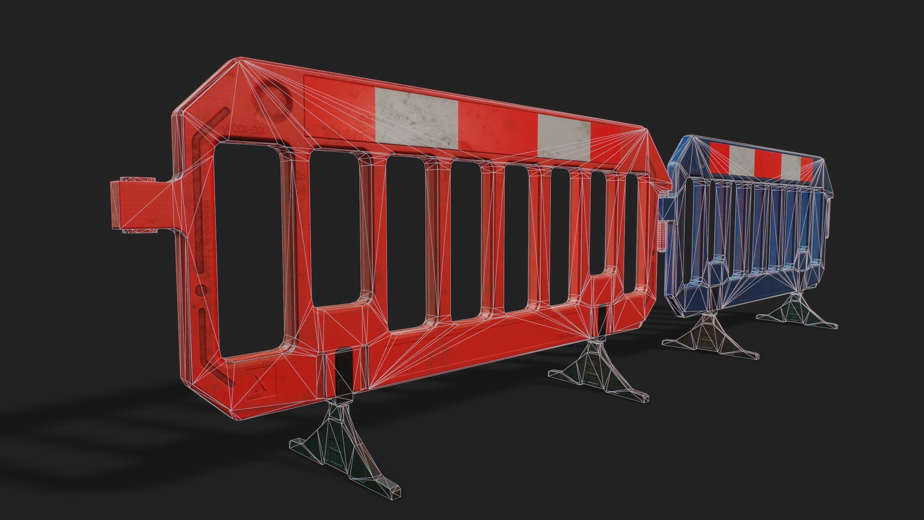 ArtStation - STREET BARRIERS PACK - Game Ready-VR- Low-poly | Resources