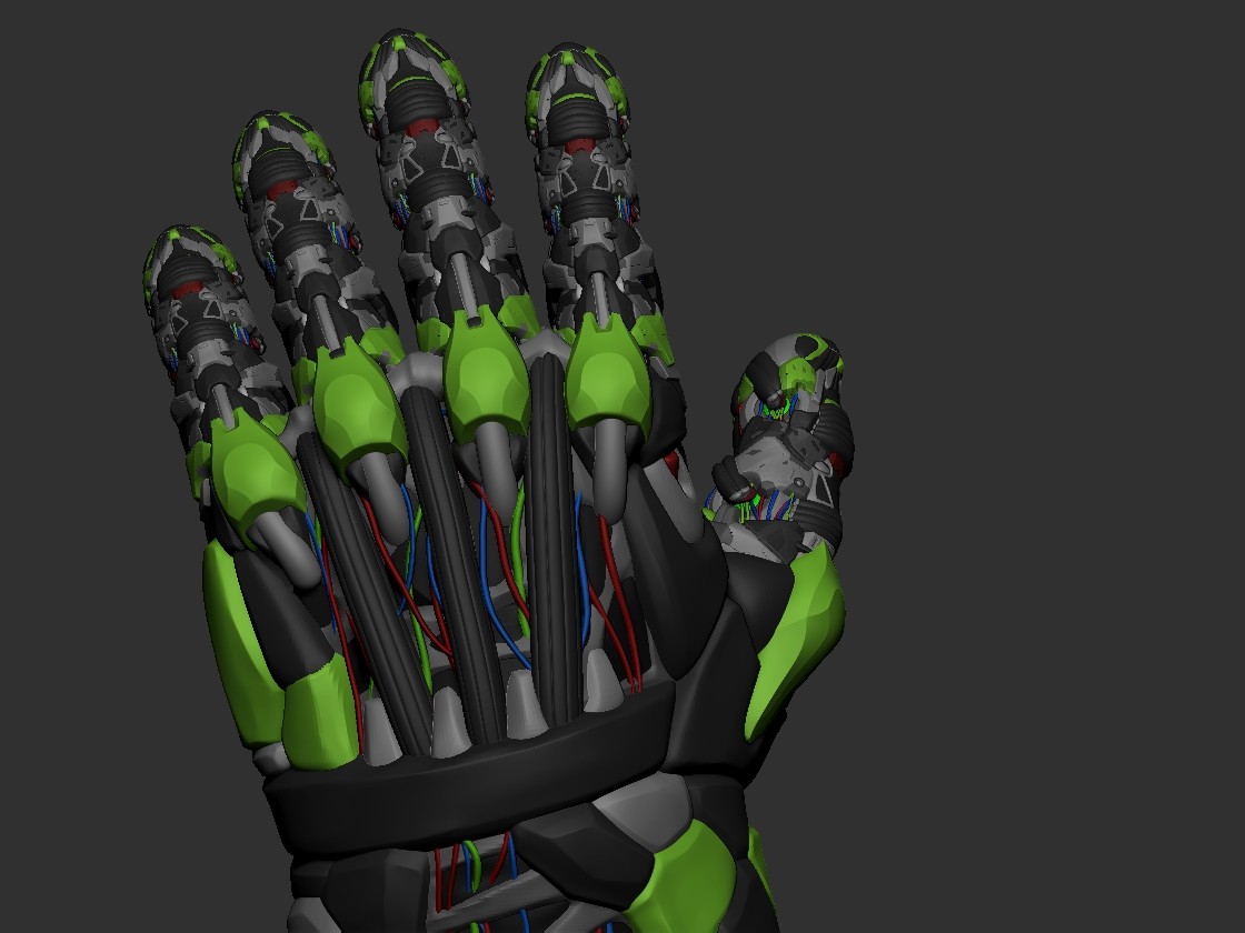 ArtStation - Hand mech | Resources