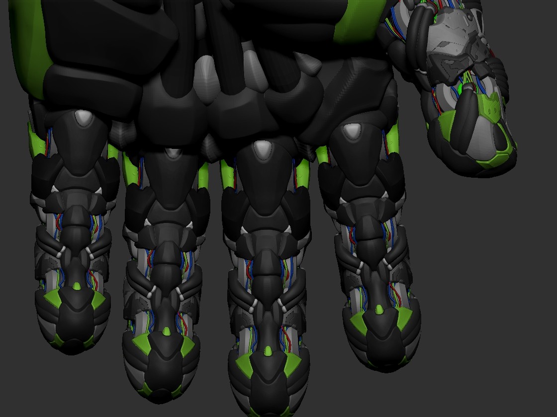 ArtStation - Hand mech | Resources