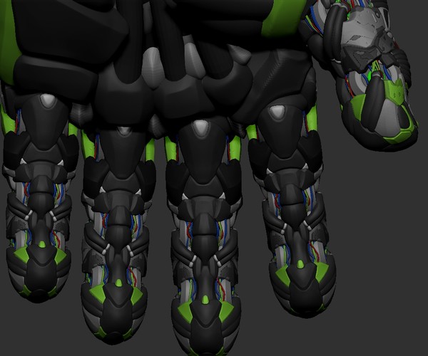 ArtStation - Hand mech | Resources
