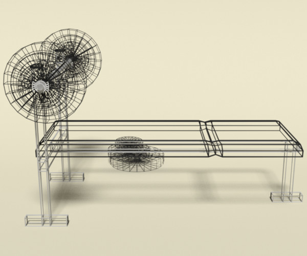 ArtStation - Low Poly Cartoon Weight Bench | Resources