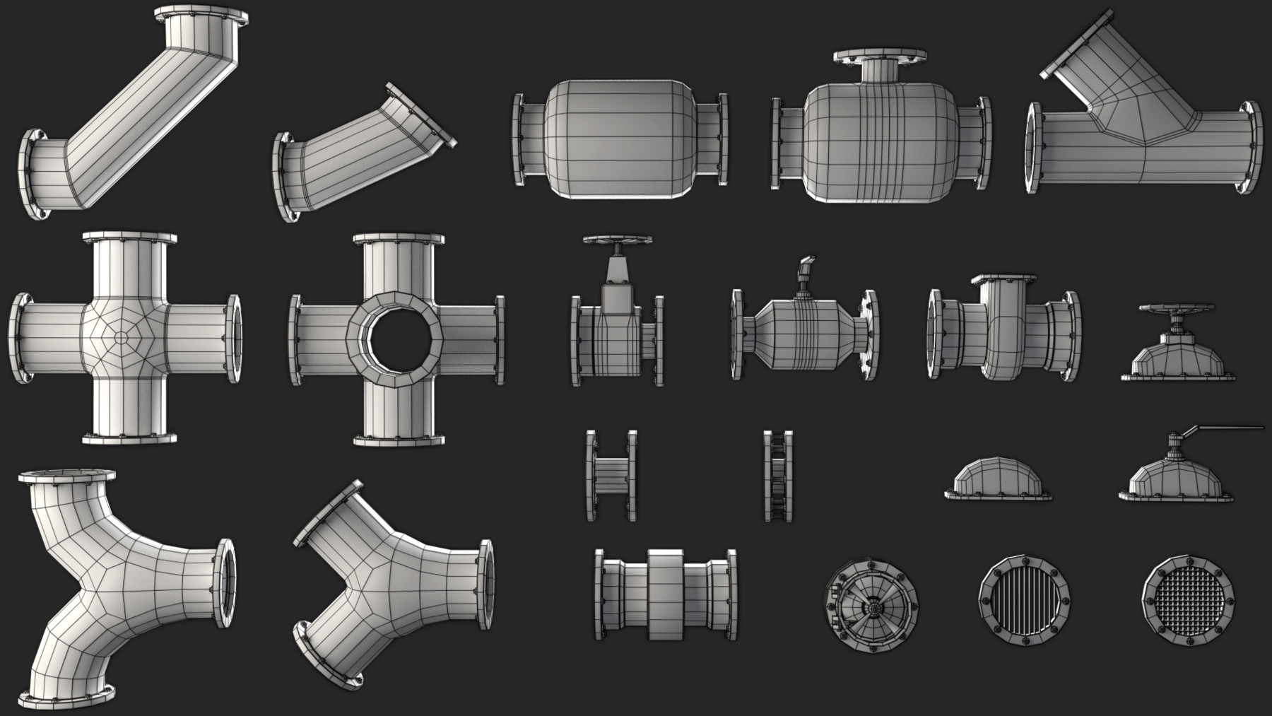 ArtStation - Pipes Pack - Expansion | Resources