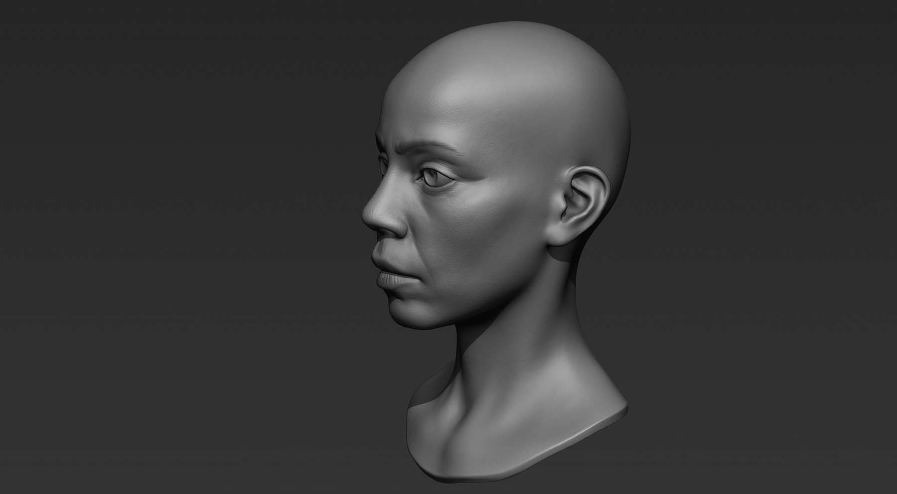 ArtStation - 3d Printable Female Head 4 | Resources