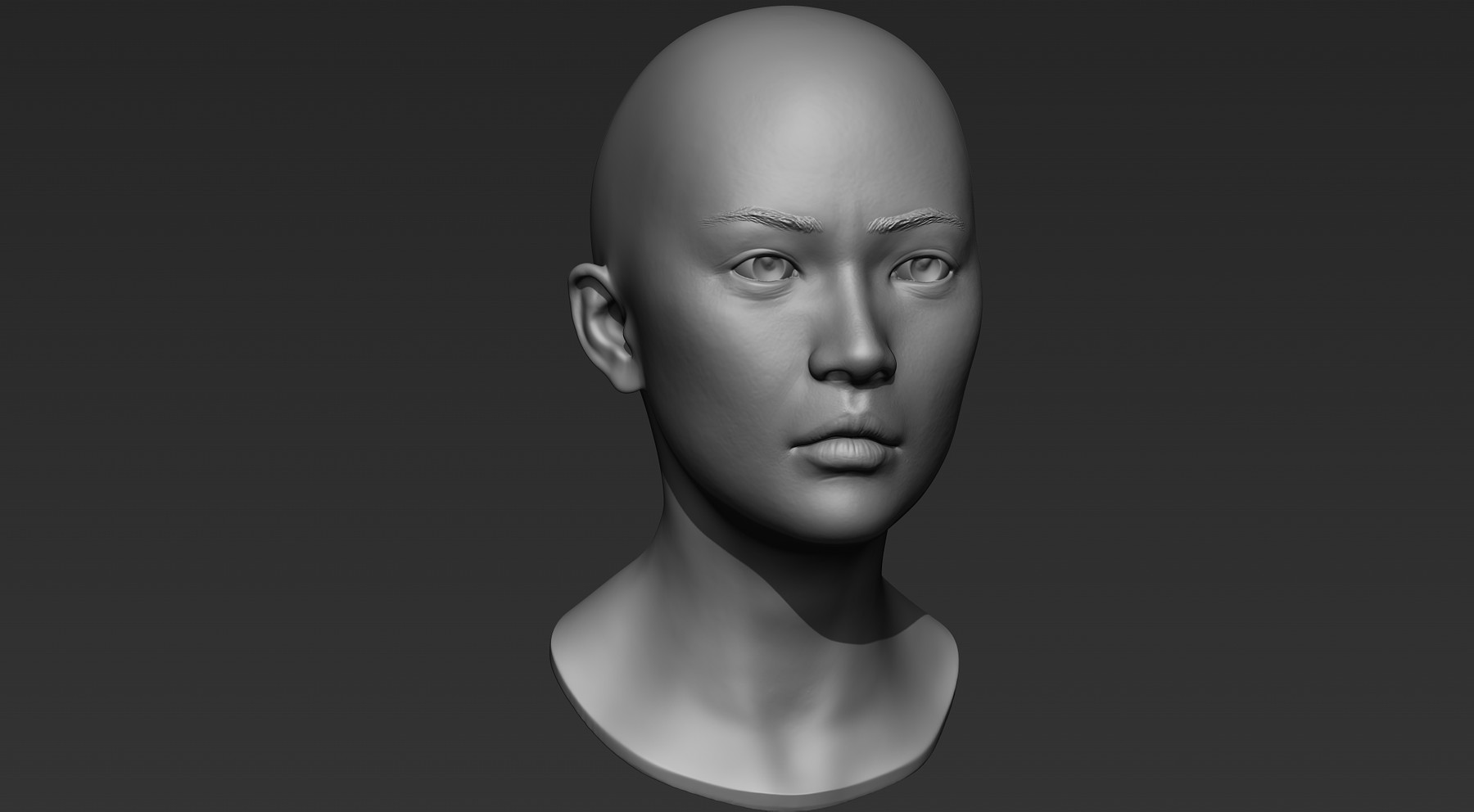 ArtStation - 3d Printable Female Head 6 | Resources