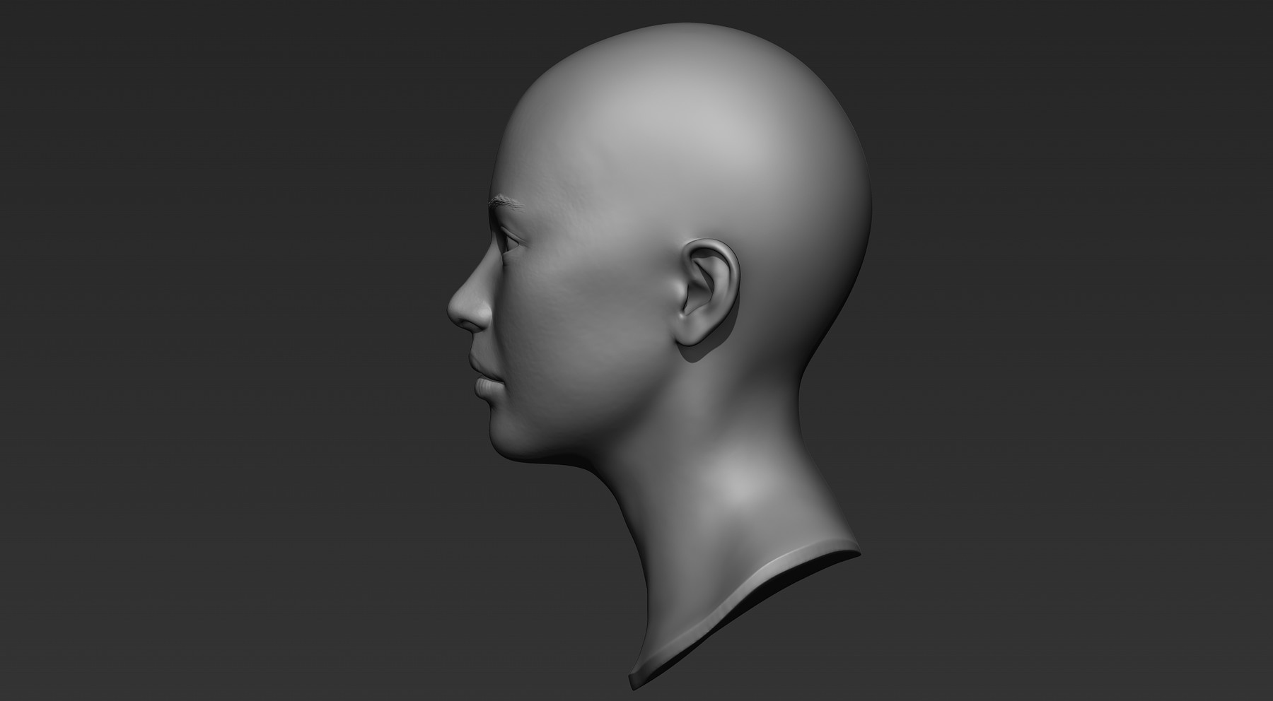 ArtStation - 3d Printable Female Head 6 | Resources