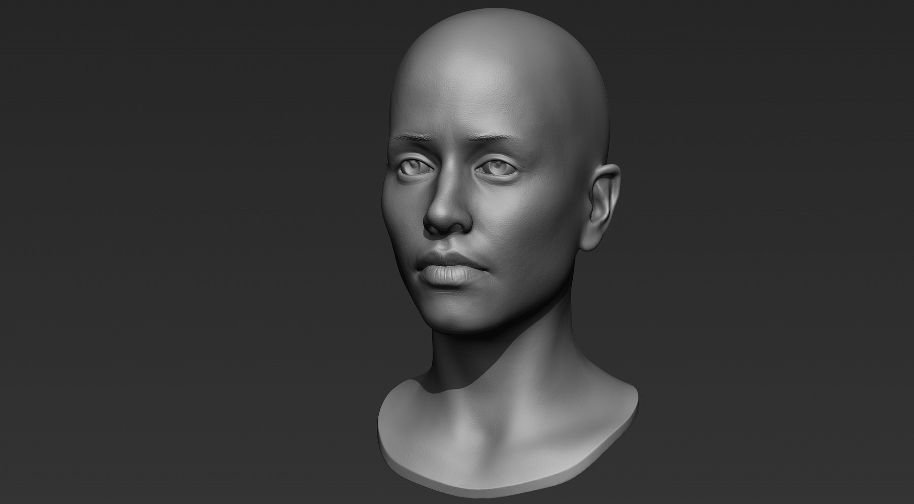 ArtStation - 3d Printable Female Head 7 | Resources