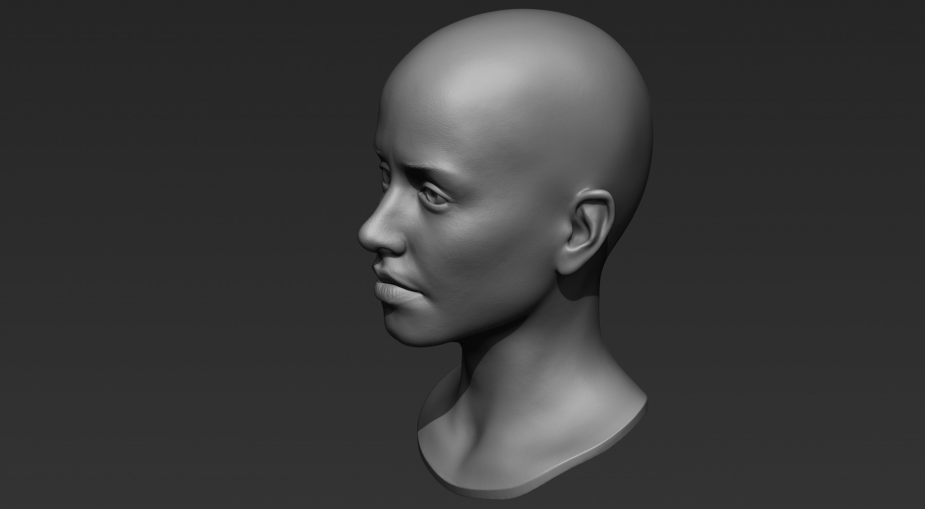 ArtStation - 3d Printable Female Head 7 | Resources