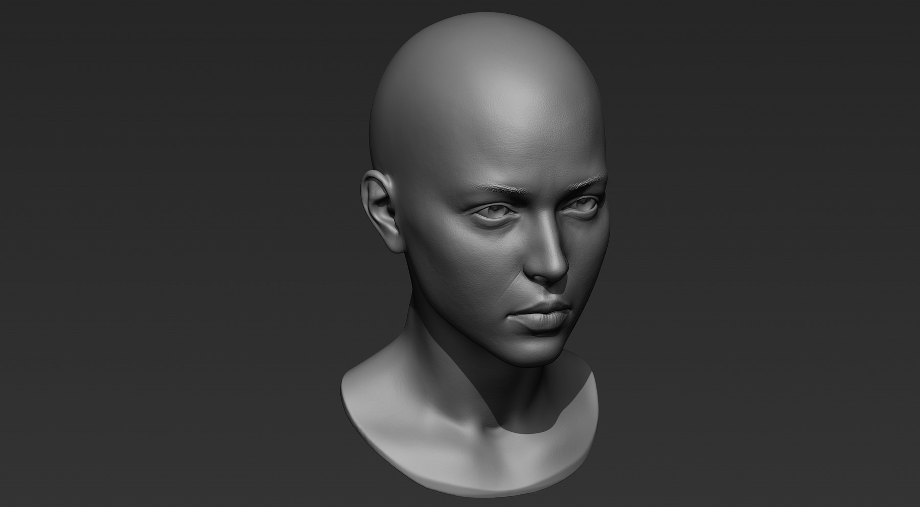 ArtStation - 3d Printable Female Head 9 | Resources