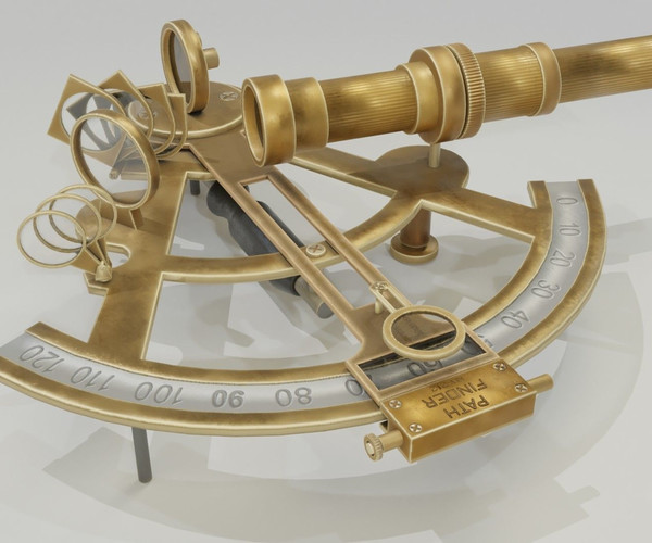 ArtStation - Sextant 3D Model | Game Assets