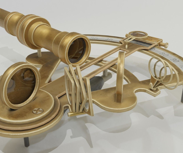 ArtStation - Sextant 3D Model | Game Assets