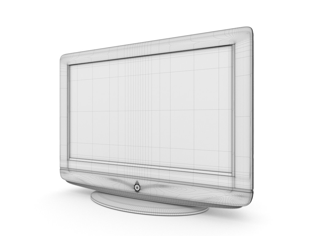 ArtStation - 3D Model: Television - dmtech inspired | Resources