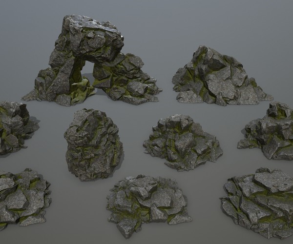 ArtStation - rocks | Game Assets