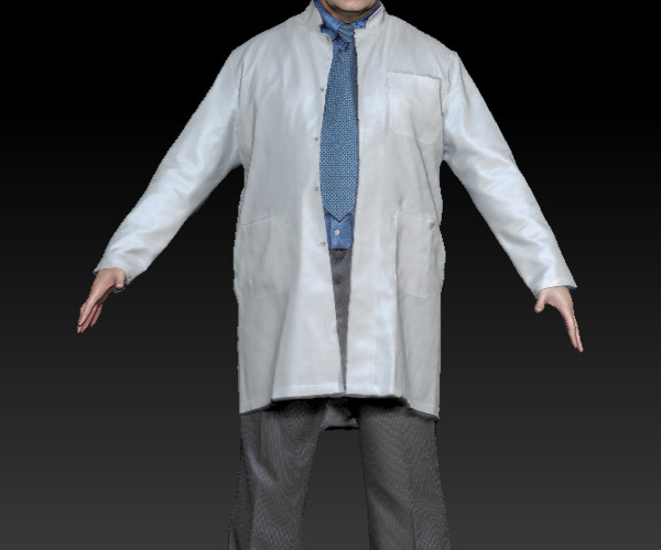 ArtStation - Animated medical doctor male: walking, standing, sitting ...