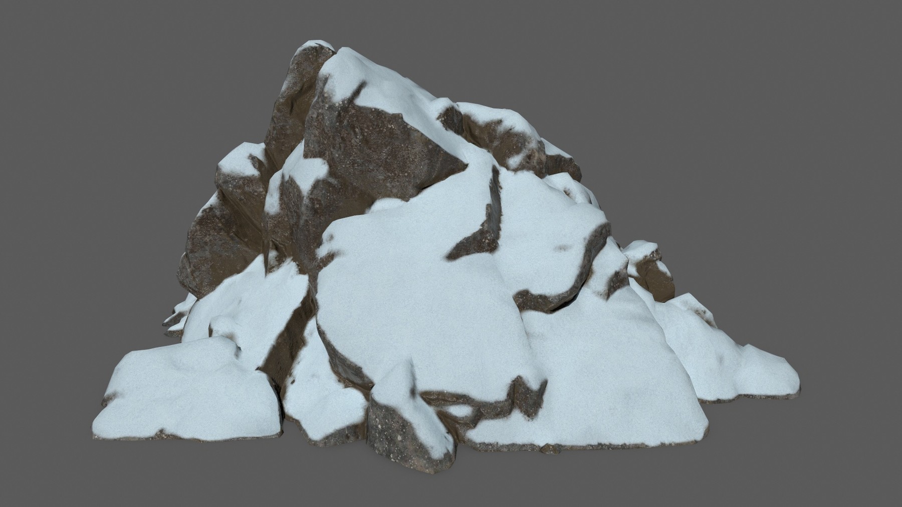 ArtStation - snow rocks | Game Assets