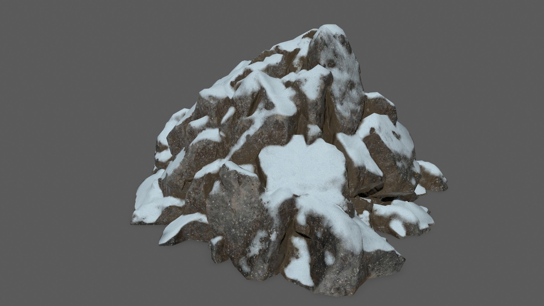 ArtStation - snow rocks | Game Assets