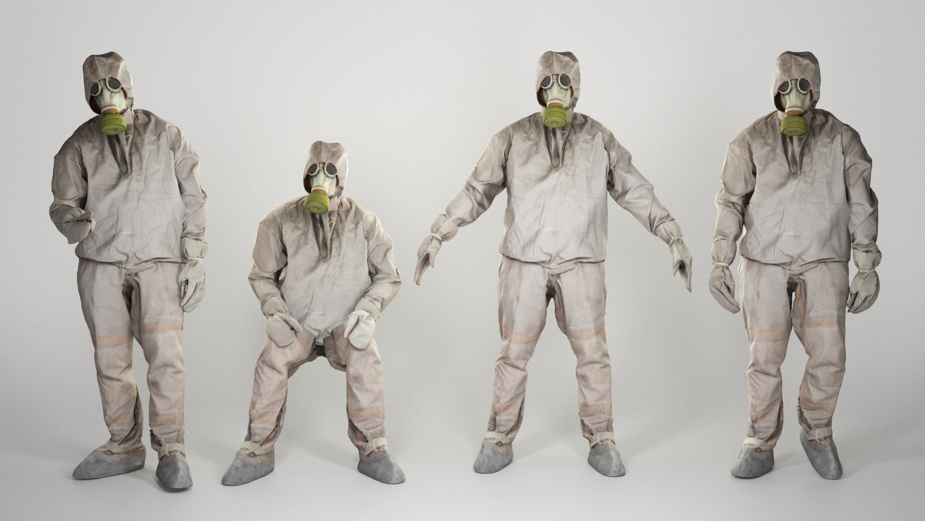 ArtStation - Animated Soviet Liquidator of nuclear accident of ...