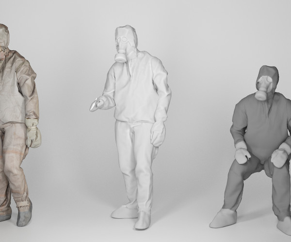 ArtStation - Animated Soviet Liquidator of nuclear accident of ...