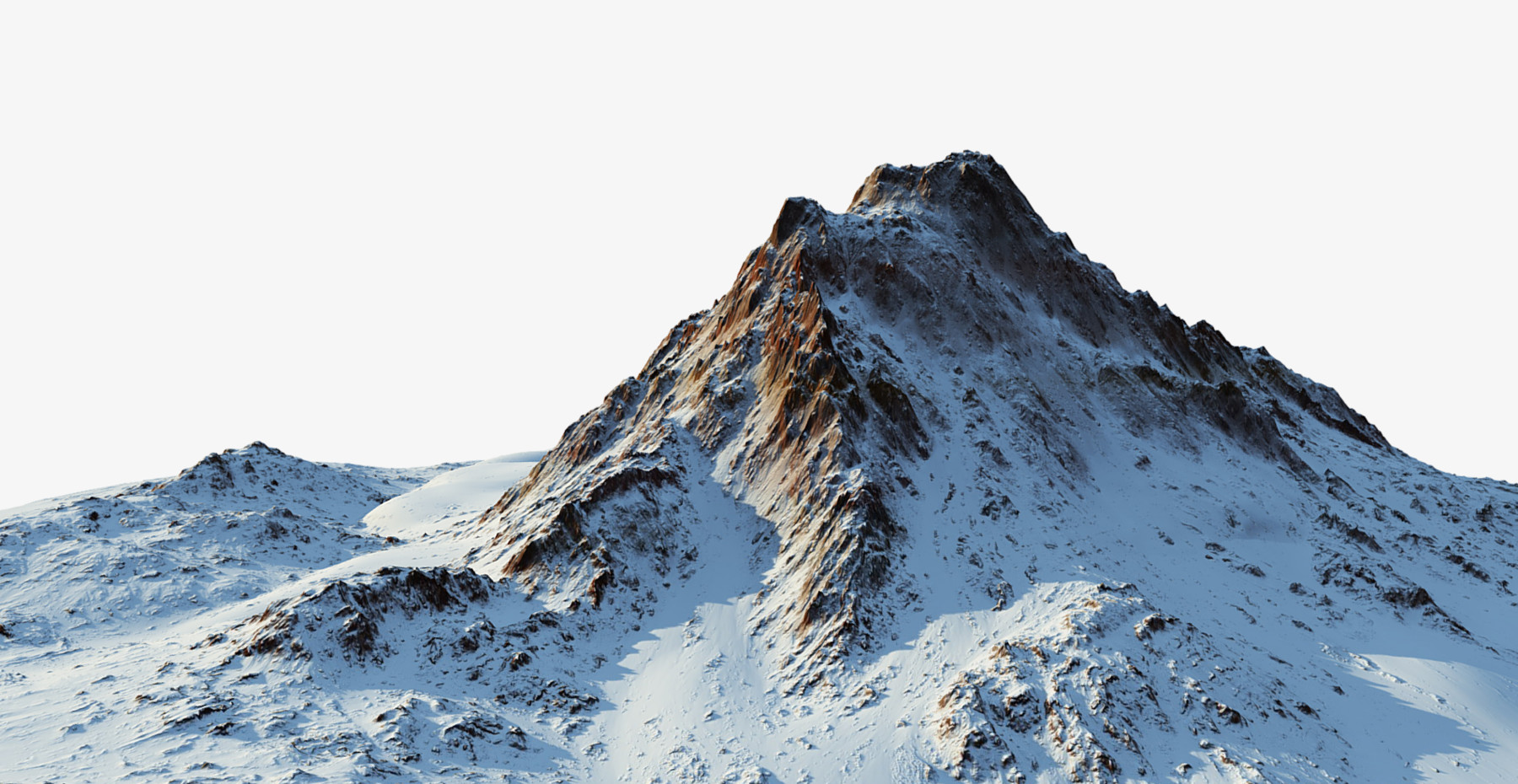 ArtStation - Snow mountain - World Machine | Resources