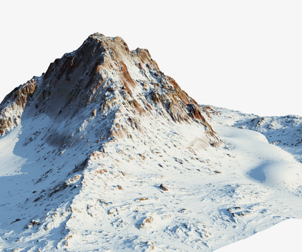 ArtStation - Snow mountain - World Machine | Resources