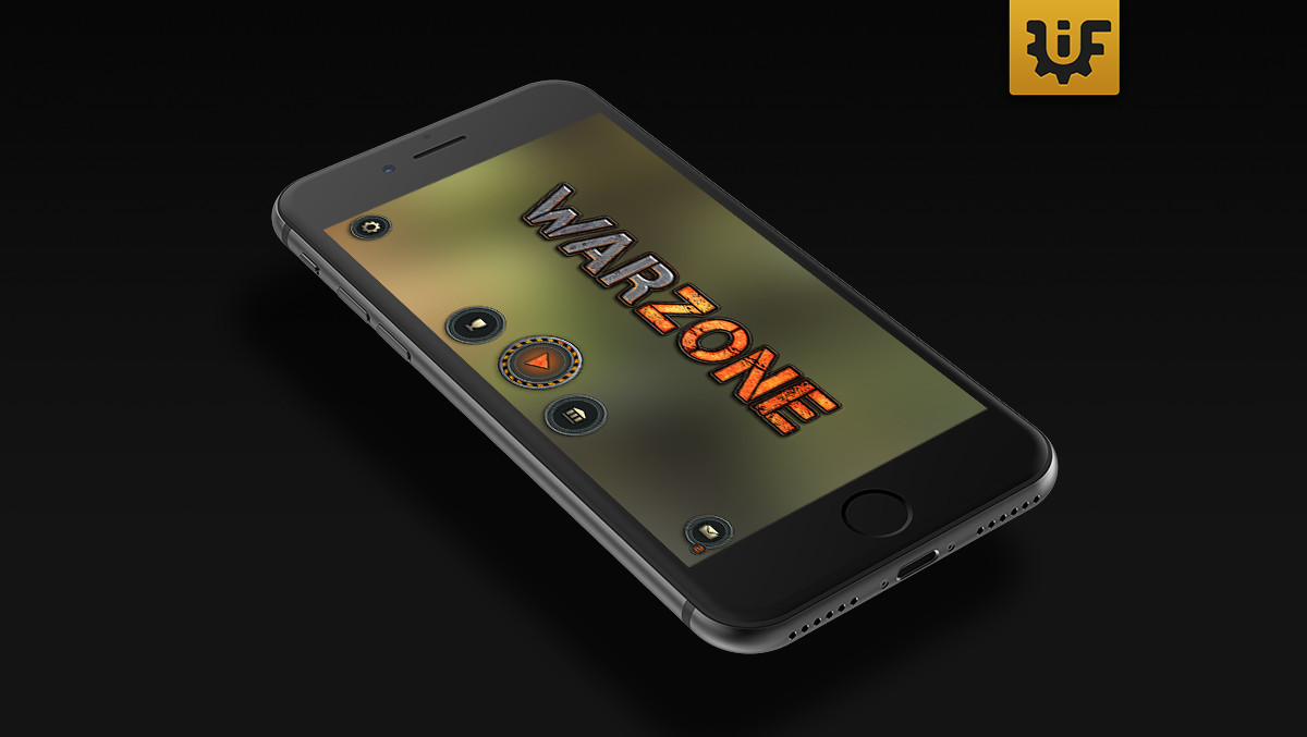 ArtStation - [UIFBRCA] WarZone - Military Mobile UI Set | Game Assets