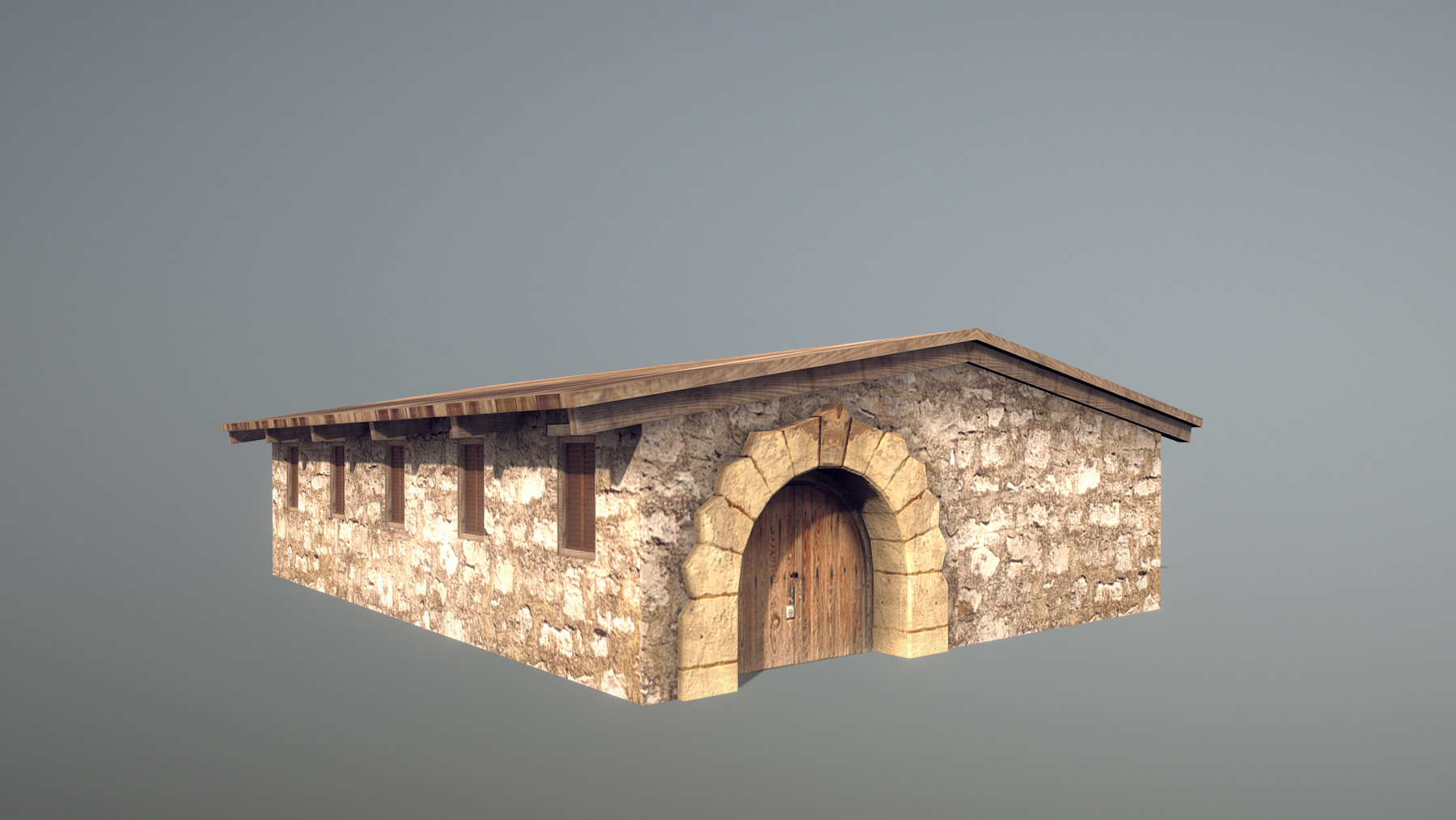 ArtStation - Stone Fort Stable | Resources