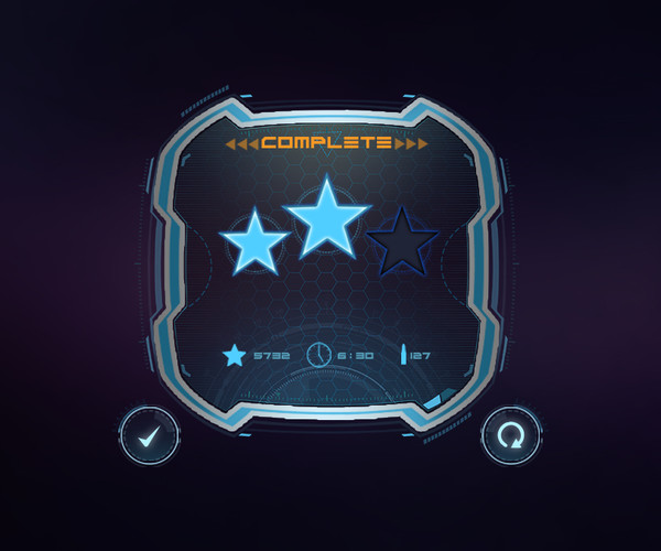 ArtStation - [UIFBRCA] Invasion Futuristic UI Kit | Game Assets