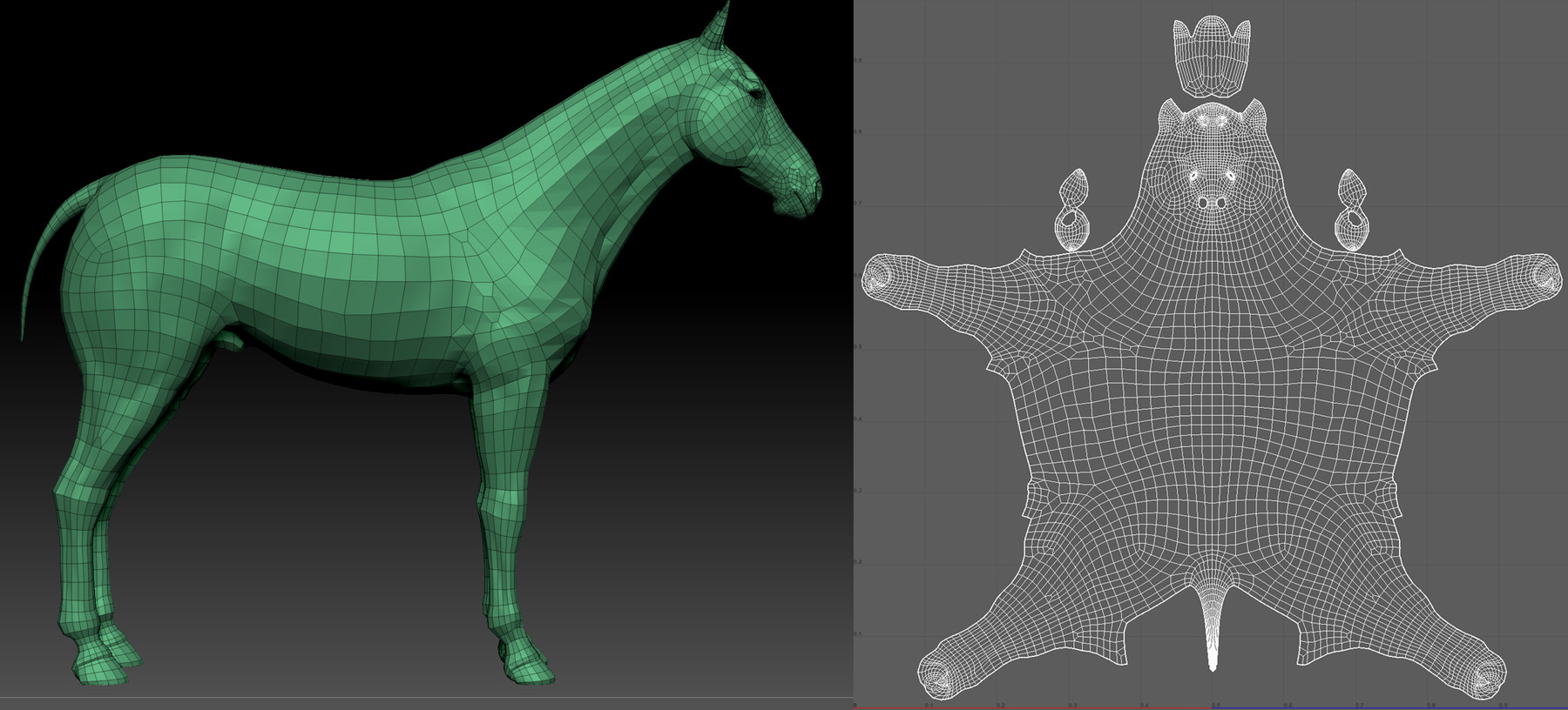 ArtStation - Horse - Free model for personal practice | Resources