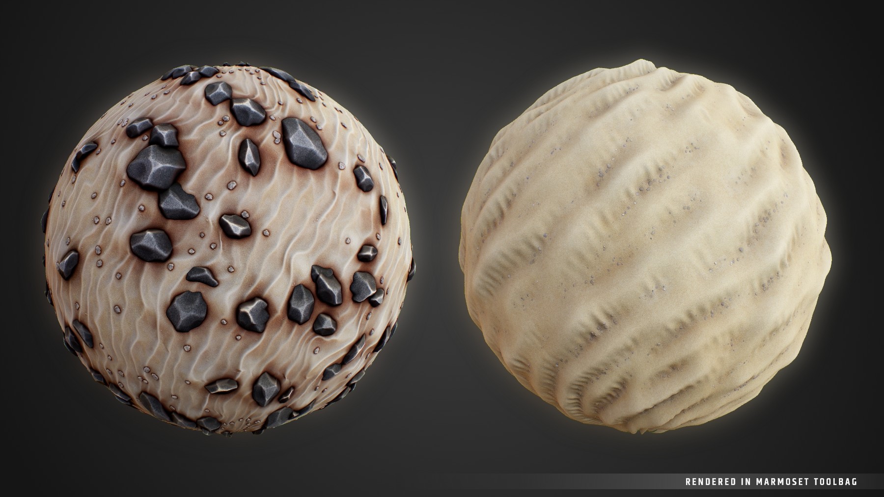 ArtStation - Stylized Desert Material Pack | Game Assets