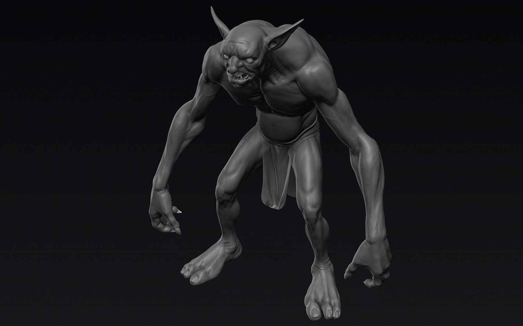 ArtStation - Goblin Zbrush High Poly | Resources